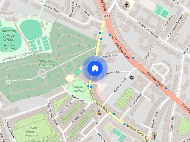 Fortune Green Road, West Hampstead NW6