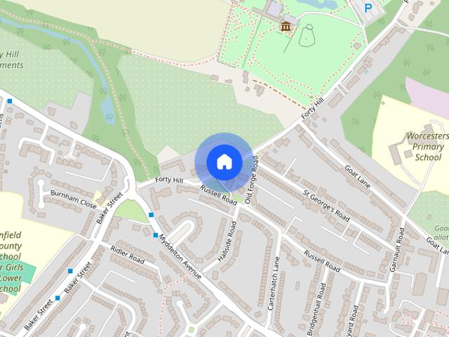 Forty Hill, Enfield, Middlesex, EN2