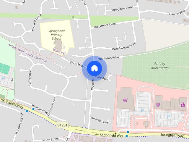 Forty Steps, Anlaby, Hull, East Riding Of Yorkshire, HU10