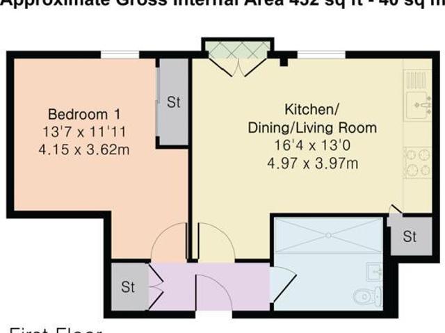 For Sale 1 Bedroom Apartment Hertfordshire Hertfordshire DLS101678834