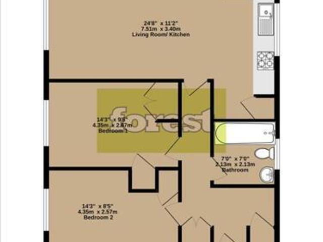For Sale 2 Bedroom Apartment Feltham Greater London DLS98577828