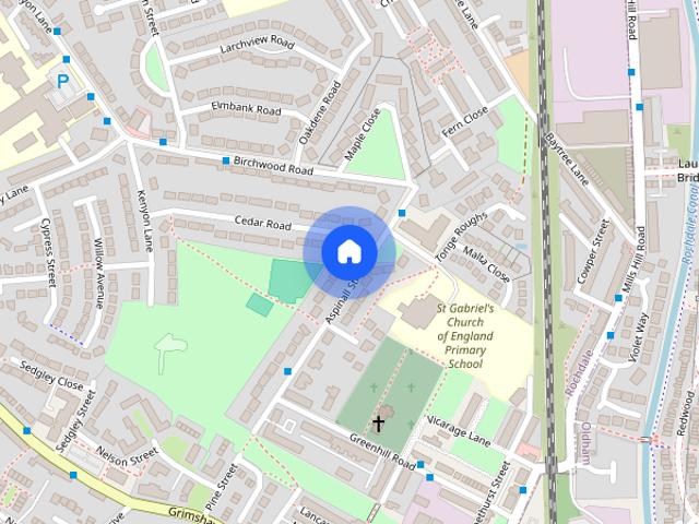 For people aged 55 and over: Aspinall Street, M24
