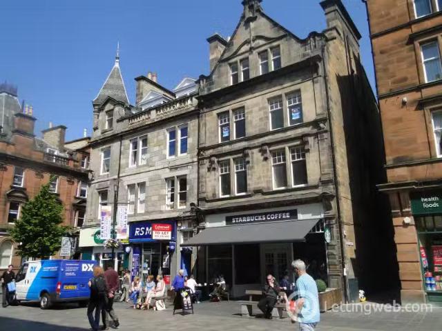 Cozy 2 BR Property to rent in 191 Flat 1/1, High Street, Perth.