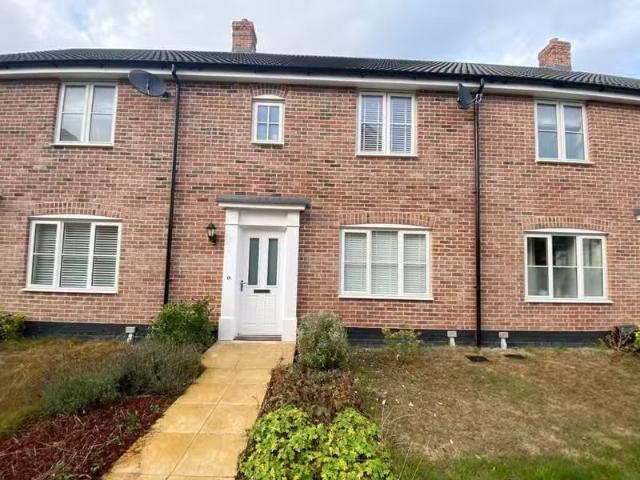 New 3 BA 3 bedroom house for rent in Thacker Close, Bramford.