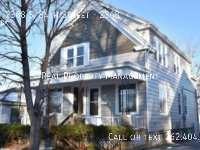 For Rent – Lower Duplex in West Allis! 2368 S 84th Street, West Allis, WI