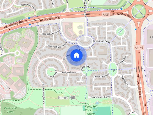 Fordcombe Lea, Kents Hill, Milton Keynes, MK7