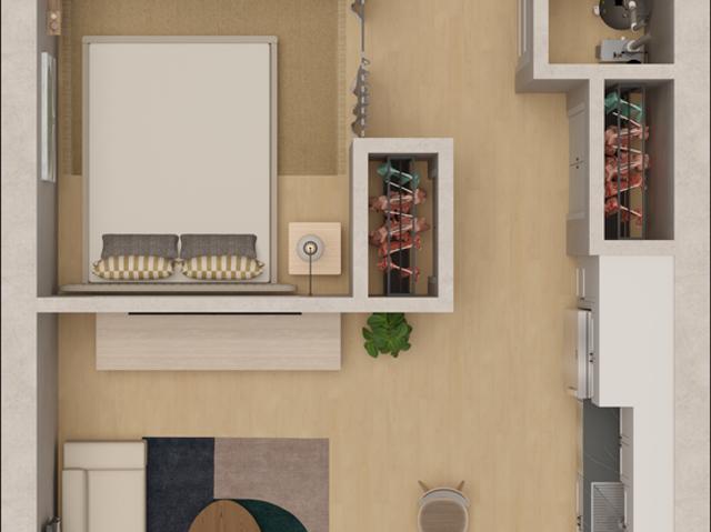 Founders Square — New Luxury Apartments in a Walkable Downtown Studio Apartment for Rent at 150 Broad St, Windsor, CT 06095