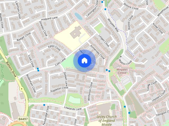 Fownhope Close, Redditch, Worcestershire, B98