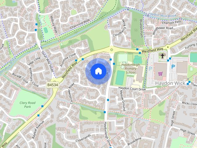 Foxglove Road, Haydon Wick, Swindon