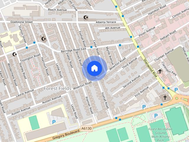 Foxhall Road, Nottingham, Nottinghamshire, NG7