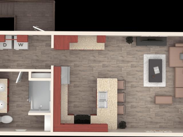 Foxridge Farm 1 Bedroom Apartment for Rent at 26900 E Colfax Ave, Aurora, CO 80018
