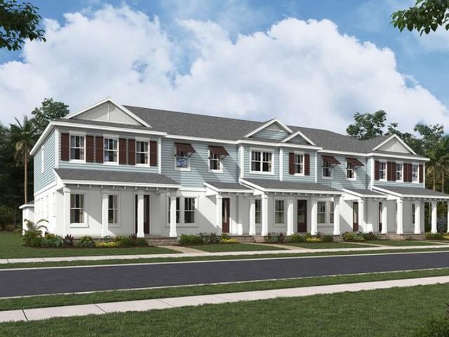 Floret Plan Newfield Rosette Park Townhomes and Villas Community