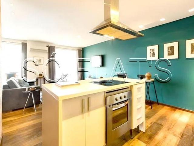 Flat Mandarim, apartamento disponível para venda com 75m², 1 dormitório e 2 vagas de garagem