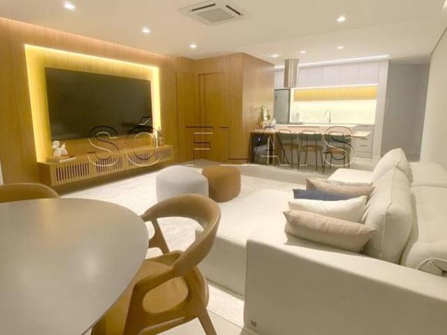 Flat Mandarim disponível para venda com 75m², 01 dormitório e 02 vagas de garagem