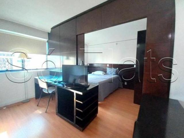 Flat Melia Ibirapuera disponível para venda com 27m², 01 dorm e 01 vaga de garagem