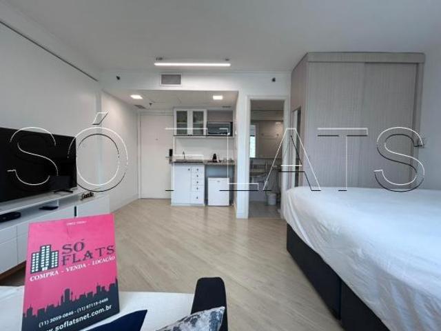 Flat Melia Ibirapuera disponível para venda com 33m², 1 dormitório e 1 vaga de garagem
