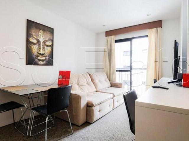 Flat Mercure Moema em Moema disponível para venda com 35m², 01 dorm e 01 vaga