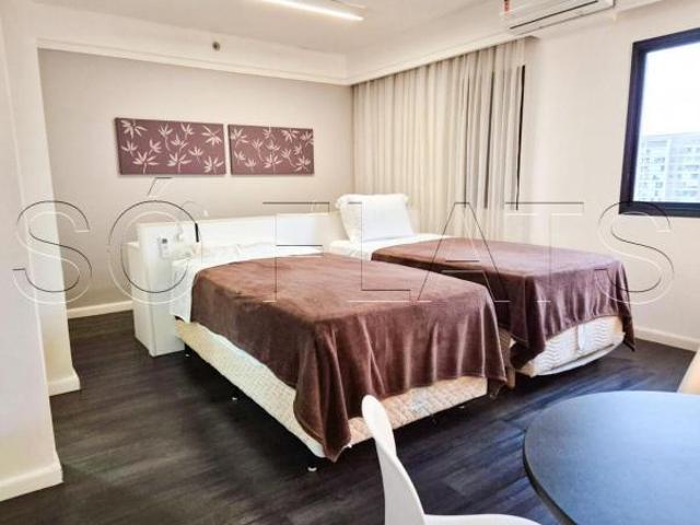 Flat Mercure São Paulo Privilege disponível para venda com 30m², 1 dormitório e 1 vaga de garagem