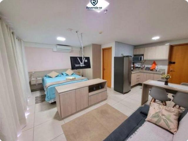 Flat Mobiliado 42m² no Jardim Goiás Andar Alto c/ linda vista