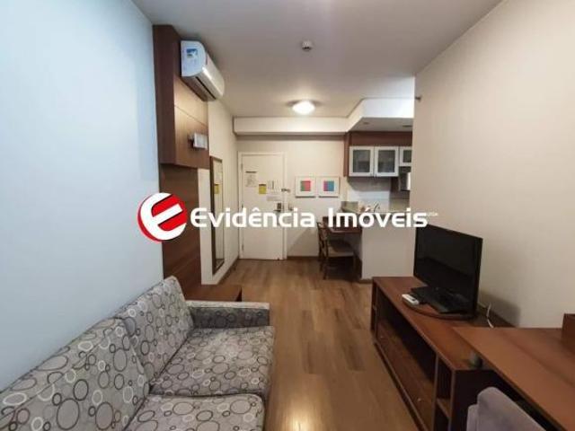 Flat Mobiliado 1 Dorm. com Varanda e 1 Vaga – Santa Paula, São Caetano do Sul
