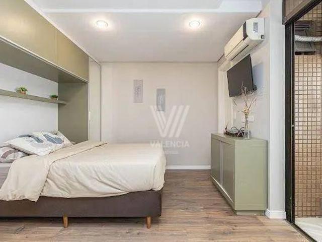 Flat Mobiliado| 25m² priv | 1 quarto | Alto XV Curitiba/PR