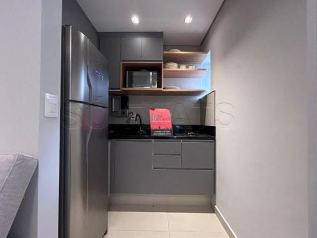 Flat mobiliado 31m² à venda no Itaim Bibi próximo Faria Lima e JK