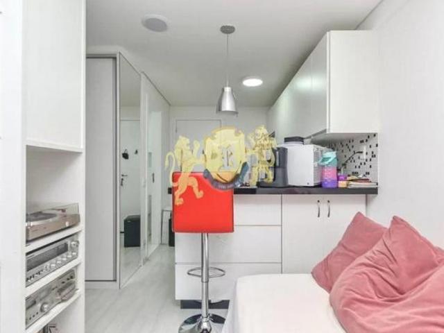 Flat mobiliado à venda na Bela Vista | 35m² | 1 Dormitório | 1 Vaga de Garagem