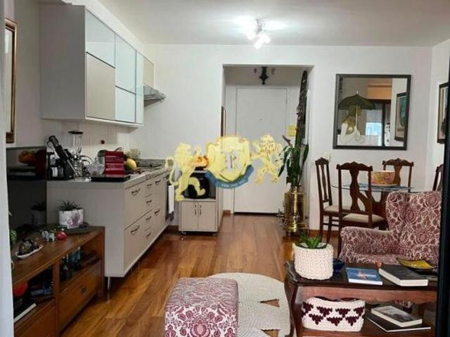 Flat mobiliado à venda na Bela Vista| 50m² | 1 Dormitório | 1 Vaga de Garagem