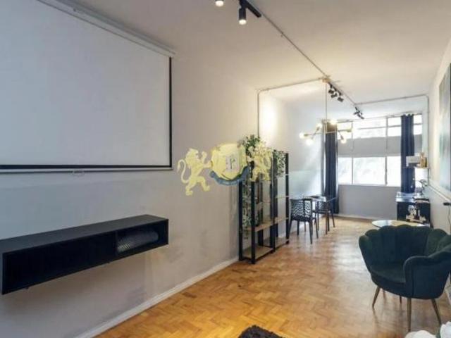 Flat mobiliado à venda na República | 39m² | 1 Dormitório