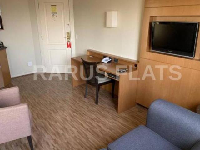 Flat mobiliado à venda na Vila Olímpia| 33m² | 1 Dormitório | 1 Vaga de Garagem