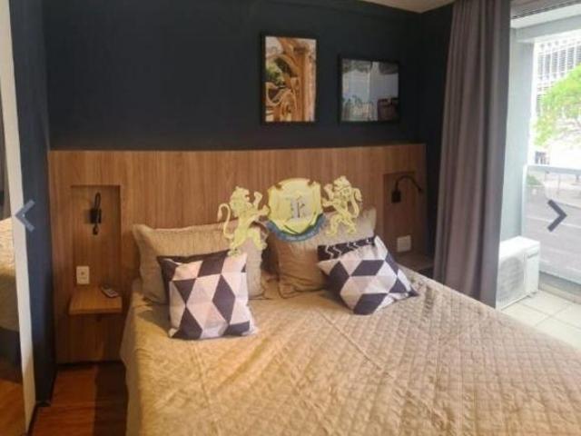 Flat mobiliado à venda no Centro| 20m² | 1 Dormitório