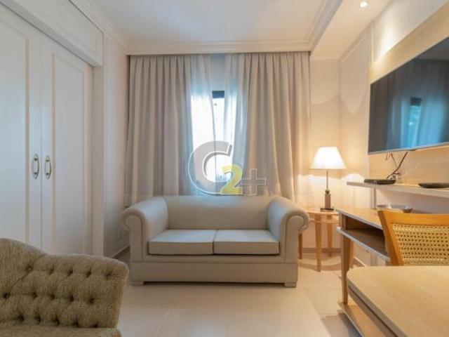 Flat mobiliado a venda no Jardim Paulista 1 quarto 1 vaga 32,22m2