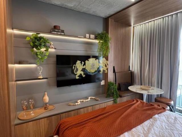 Flat mobiliado à venda no Jardim Paulista| 23m² | 1 Dormitório