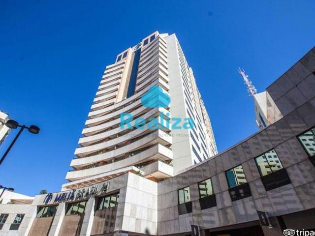 FLAT MOBILIADO, ANDAR ALTO, COM VARANDA E VISTA LIVRE À VENDA NO BLOCO D BRASIL