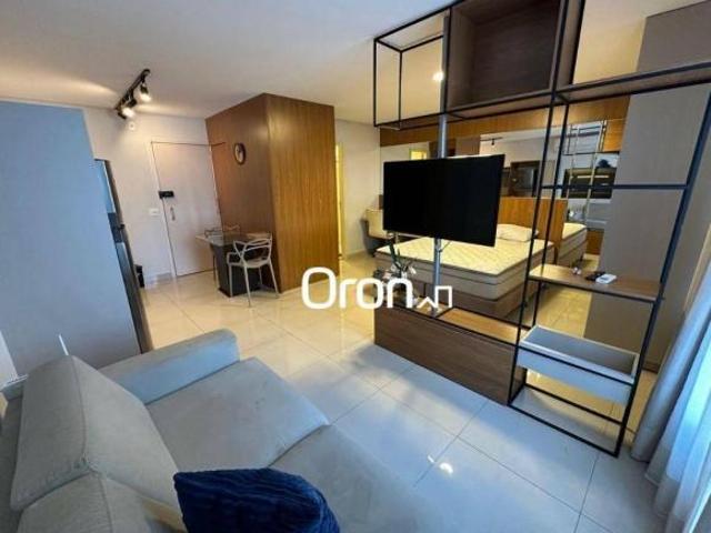 Flat mobiliado com 1 dormitório à venda, 34 m² por R$ 510.000 Setor Bueno Goiânia/GO