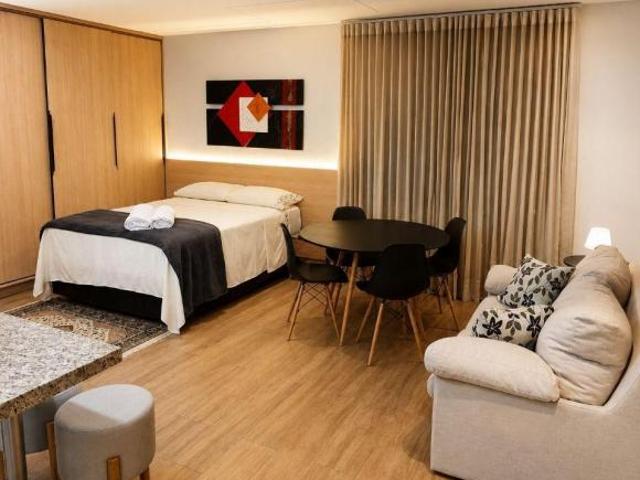 Flat mobiliado com 1 dormitório à venda, 34 m² por R$ 315.000 Setor Oeste Goiânia/GO