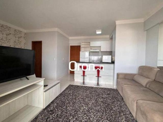 Flat mobiliado com 1 dormitório à venda, 41 m² por R$ 370.000 Setor Bueno Goiânia/GO
