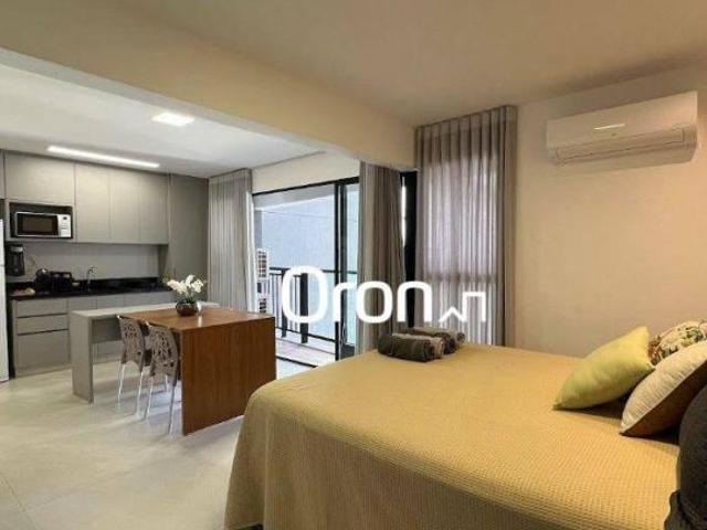 Flat mobiliado com 1 dormitório à venda, 44 m² por R$ 750.000 Setor Bueno Goiânia/GO