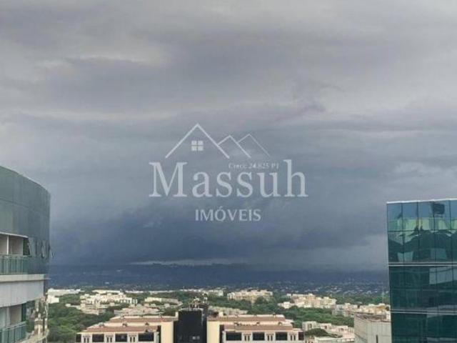 FLAT MOBILIADO COM VARANDA DE 44 M² NO BIARRITZ HPLUS LONG STAY – ASA NORTE