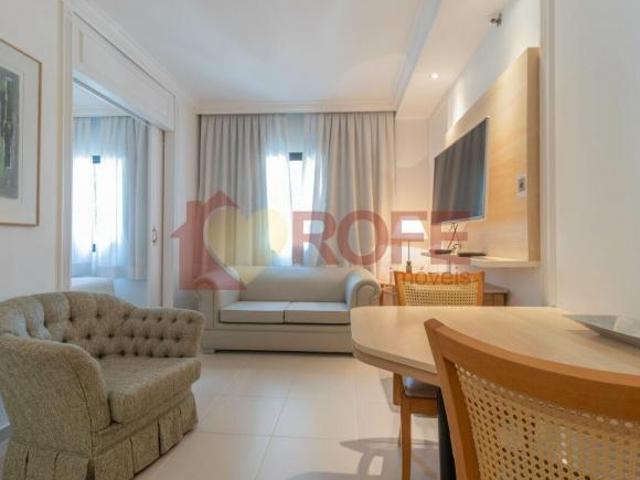 Flat mobiliado de 32m² no The Universe ? fora do pool, 1 vaga e lazer completo na Rua Pamplona!