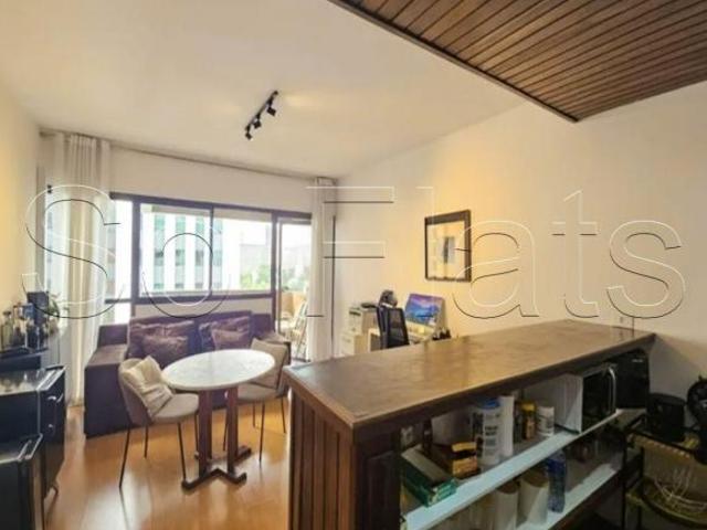 Flat Mobiliado em Alphaville | Letoile | 52m² com Varanda e Garagem