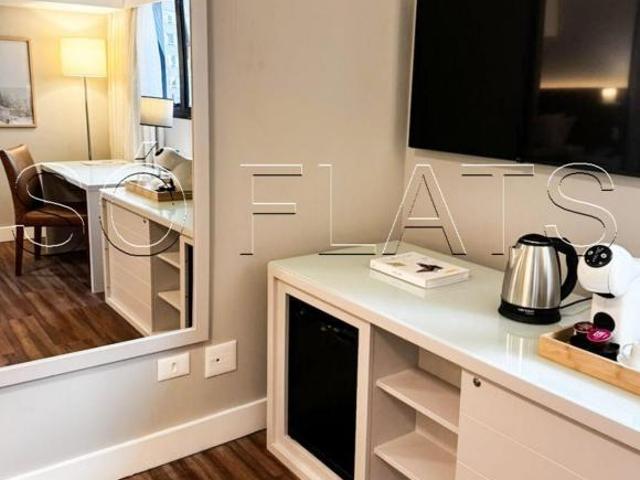 Flat mobiliado no Wyndham São Paulo Berrini com vaga ideal para morar ou investir
