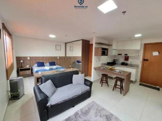 Flat Mobiliado no Brookfield Towers | Andar Alto | Lazer de Luxo no Jardim Goiás