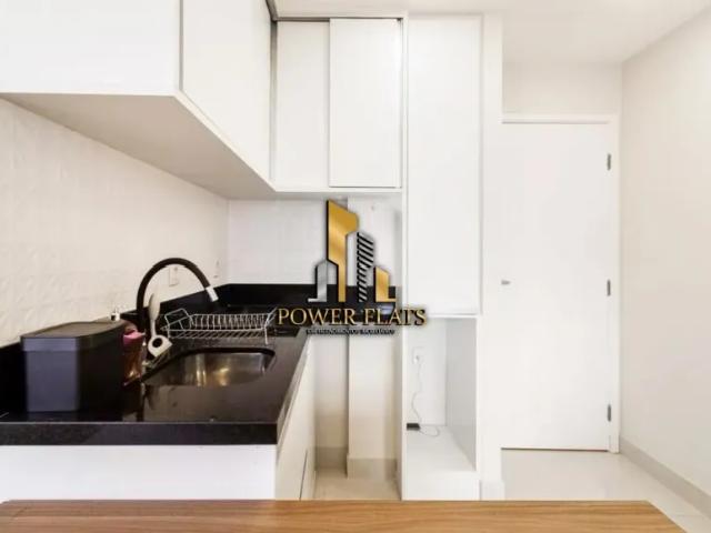 Flat mobiliado no Executive One – 38m² | 1 suíte | 1 vaga – Vila Olímpia