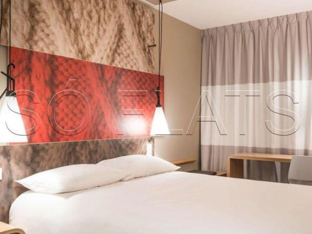 Flat mobiliado no ibis Guaíba 19m² investimento em pool hoteleiro com renda passiva