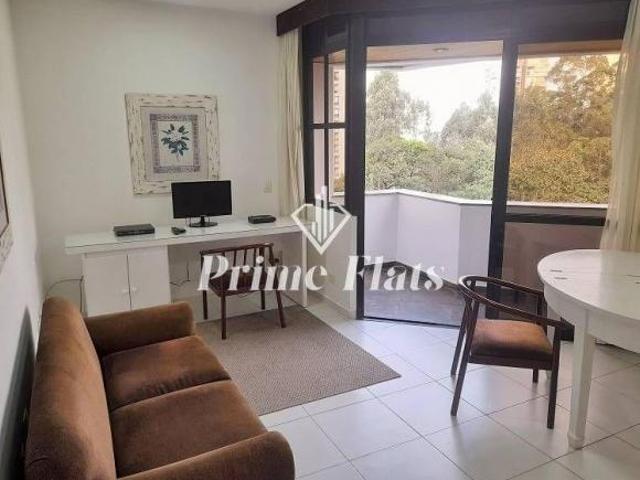 Flat mobiliado no Morumbi Residence disponível para venda, com 34m², com 1 quarto e 1 vaga no bairro