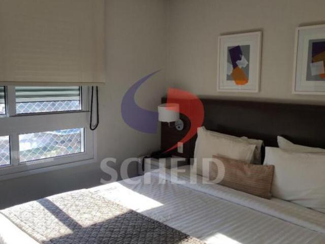 Flat mobiliado oportunidade venda em Vila Olímpia com 2 quartos, sendo 1 suíte, 56m² 1 vaga