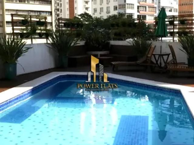 Flat mobiliado para locação no Paulistania Residence | 1 dormitório | 1 vaga São Paulo SP