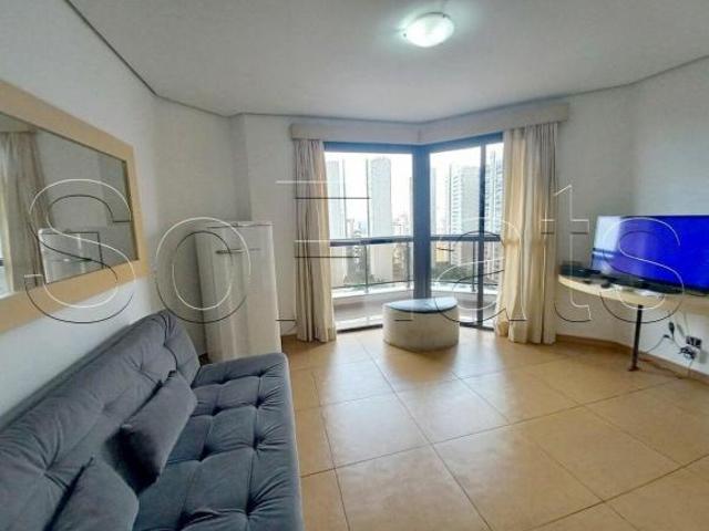 Flat Montecattini disponível para venda, mobiliado com 45m², 01 dormitório e 01 vaga