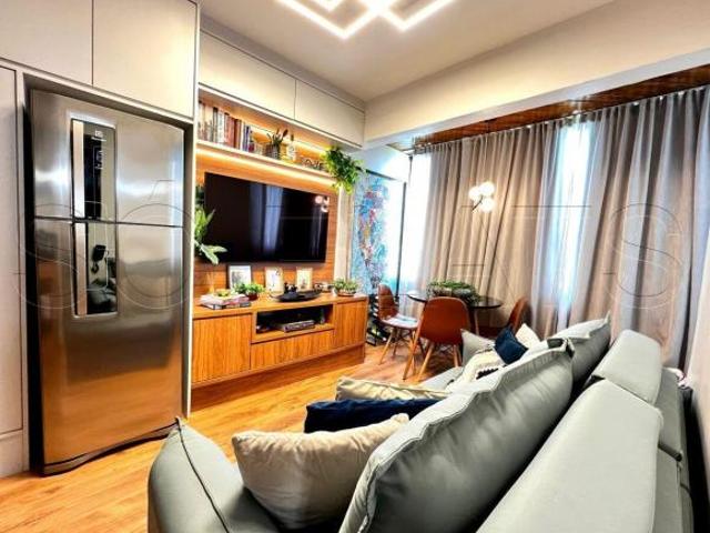 Flat Morumbi Business disponível para venda com 34m² e 01 vaga de garagem